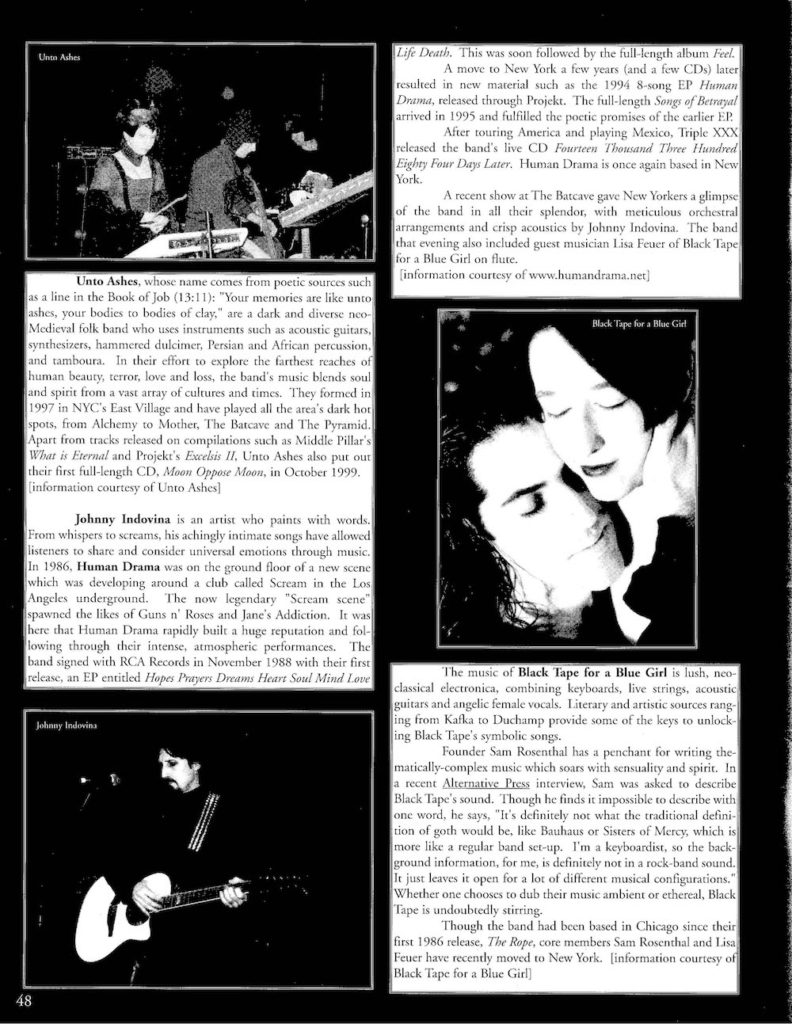 NYC Goth Scene from 1990 to 2000 ~ a report on a decade of darkwave ...